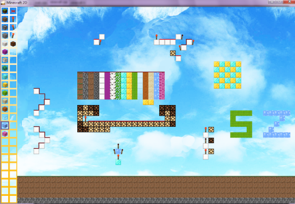 EGE制作Minecraft 2D